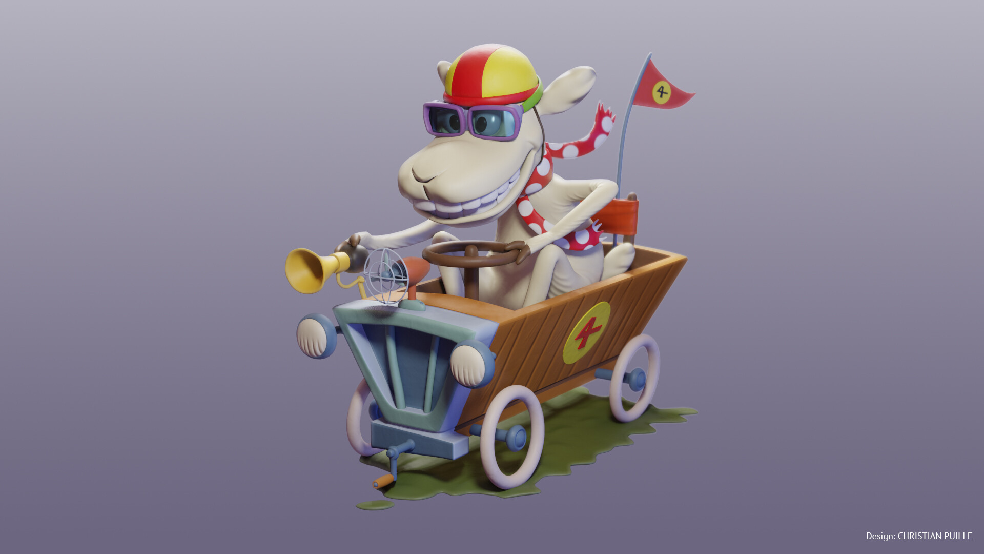 ArtStation - RACING SHEEP
