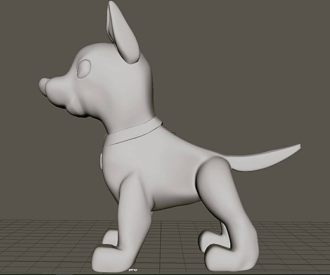 ArtStation - Dog 3D Model