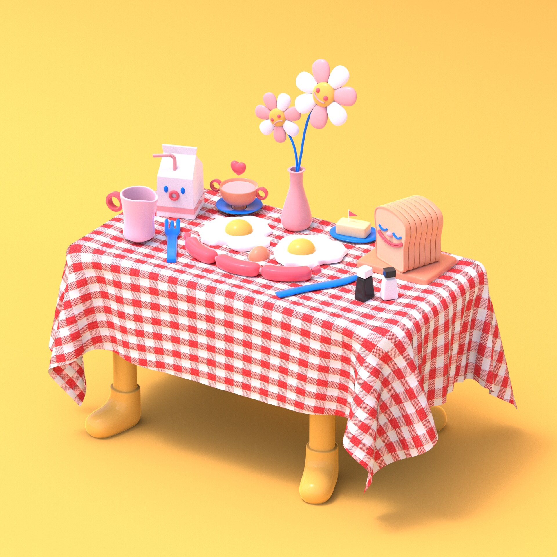 ArtStation - Breakfast Table