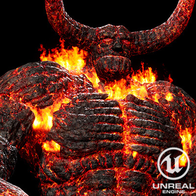 ArtStation - Lava Giant