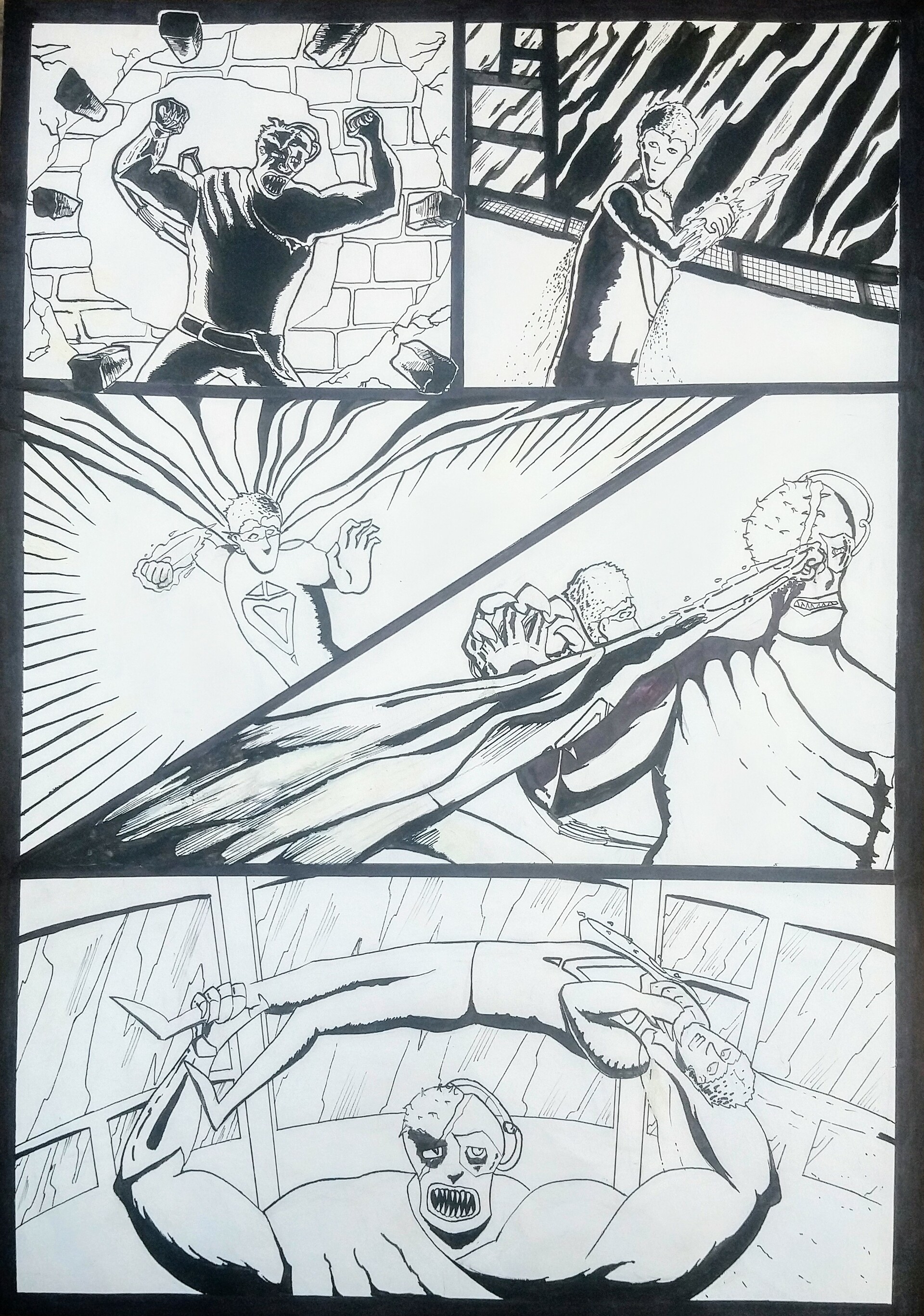 ArtStation - Comic Action Page!!