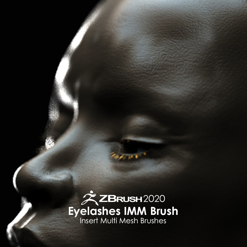 ArtStation - Eyelashes IMM Brush