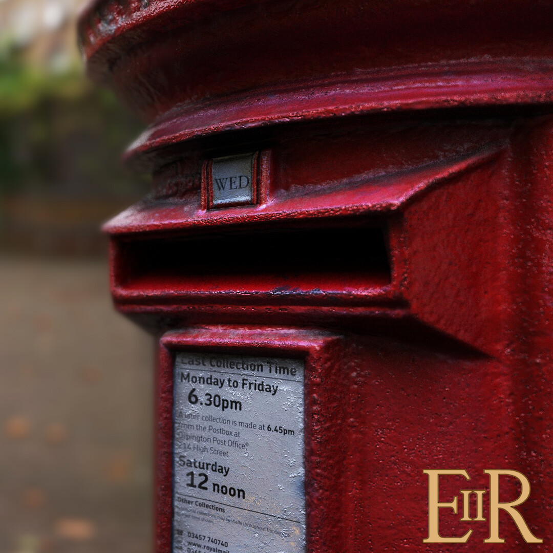 ArtStation - Pillar Post Box ER II