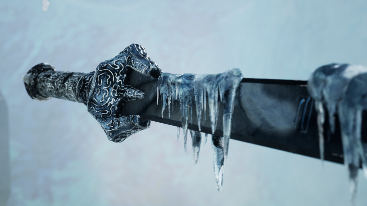 ArtStation - Chillrend in Ice (TES IV: Oblivion)