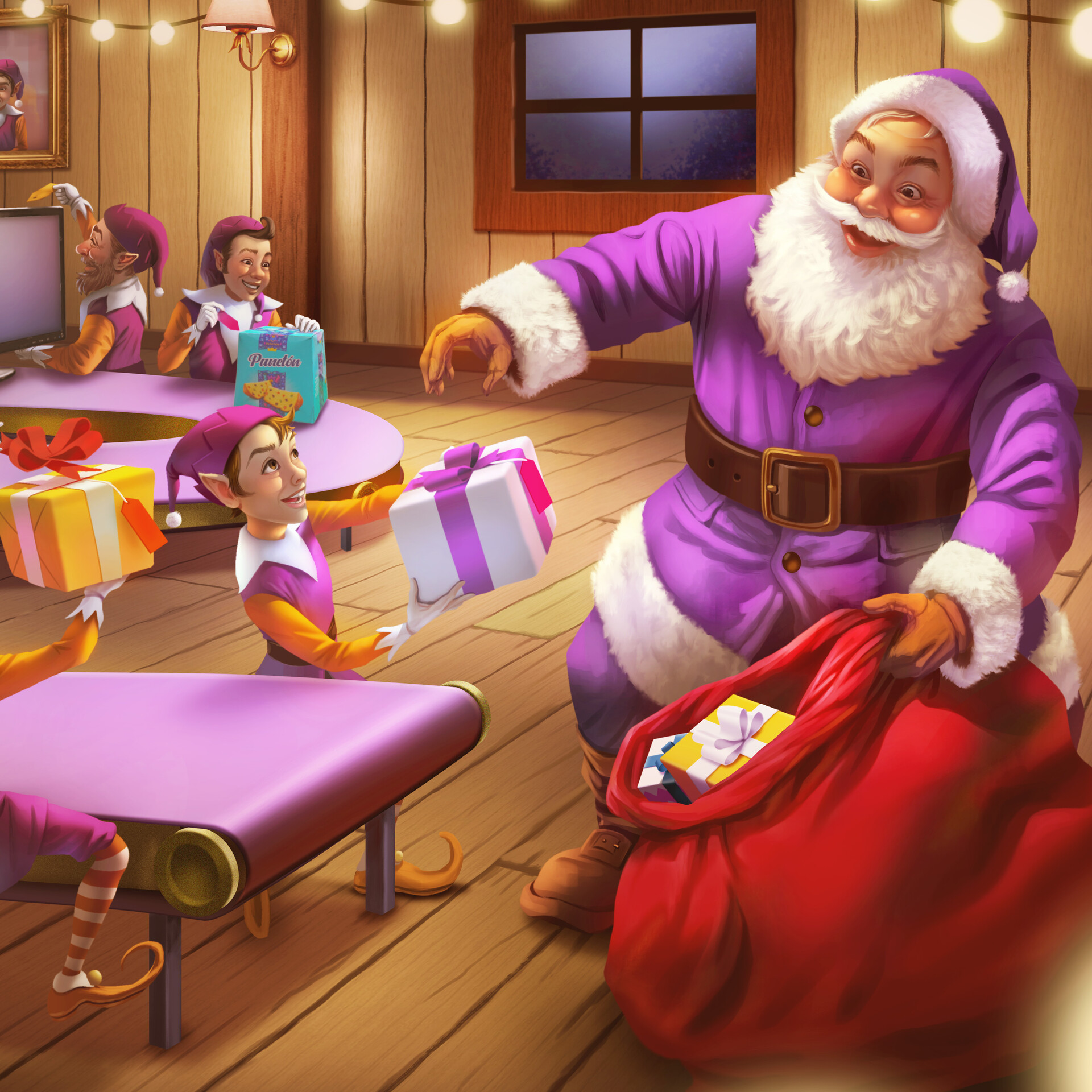 ArtStation - Christmas Factory