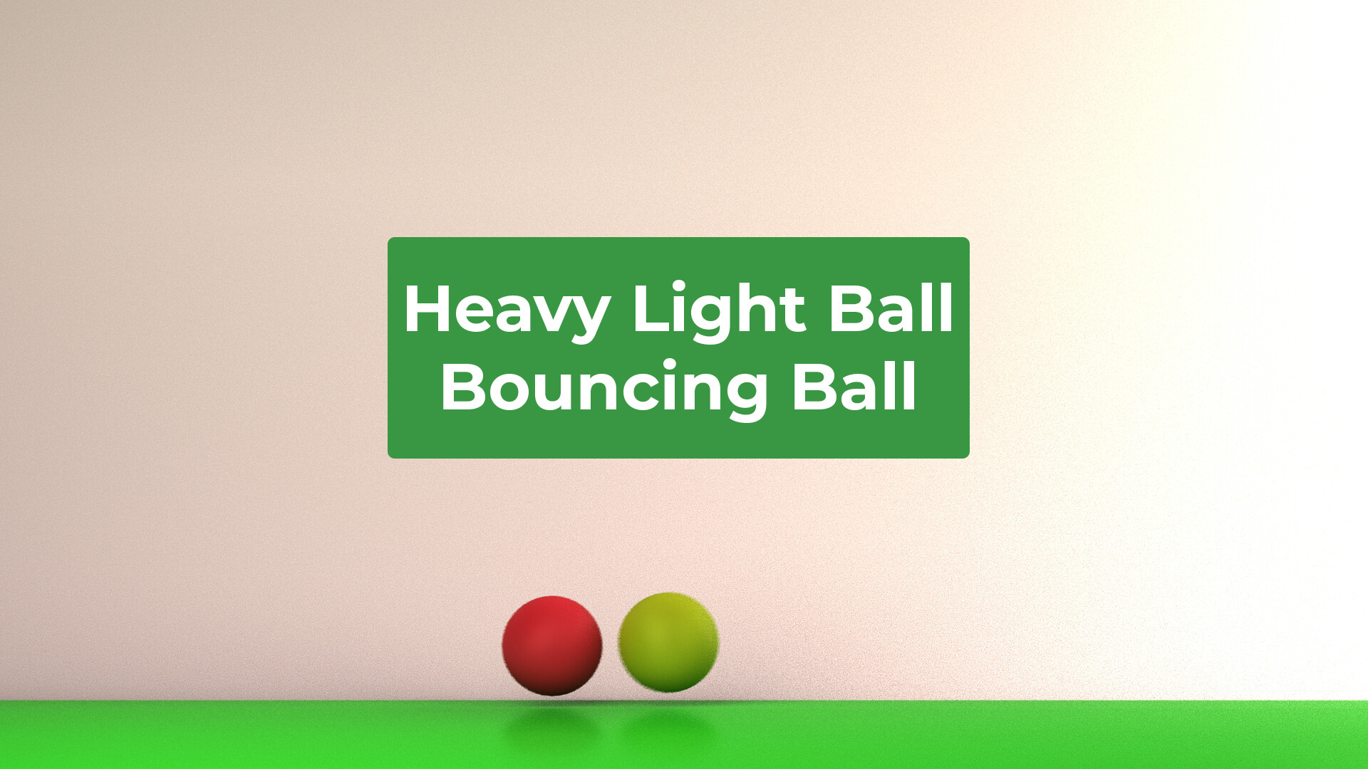 ArtStation - Heavy Light | Bouncing Ball