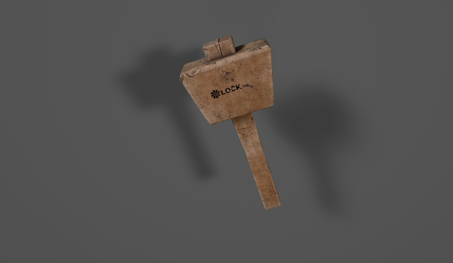 ArtStation - wooden Mallet survival game asset
