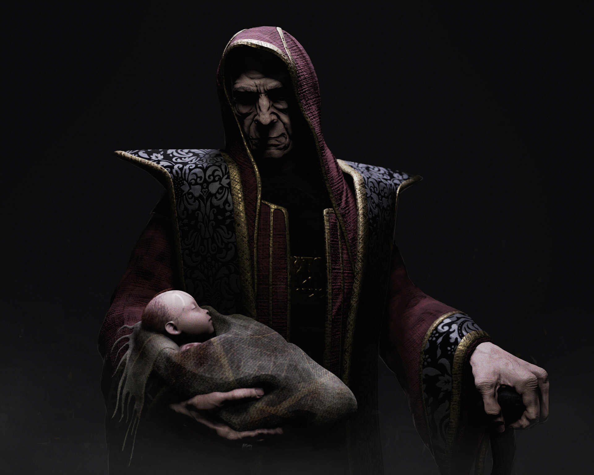 ArtStation - Warlock character design