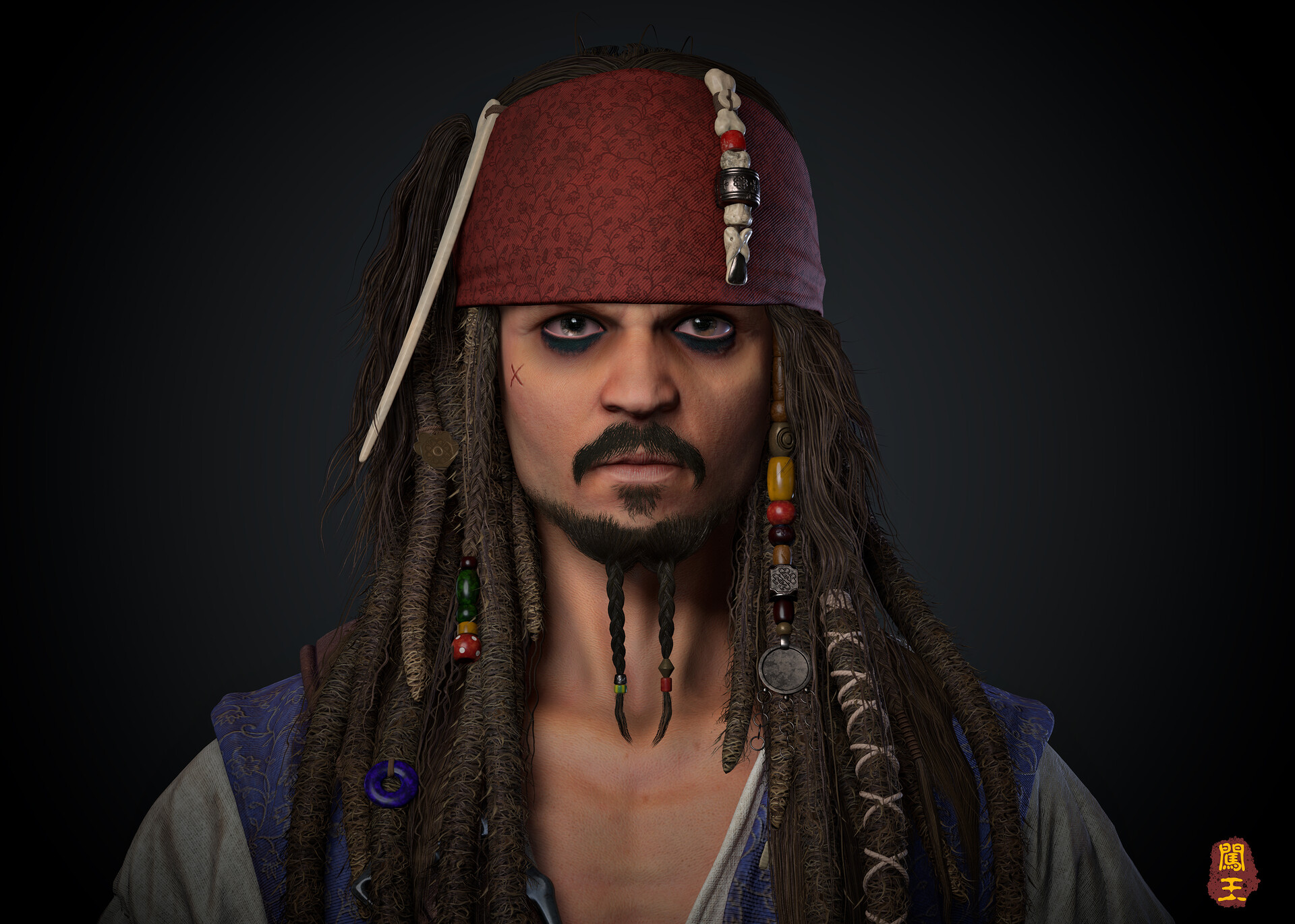 ArtStation - 杰克船长（captain Jack）