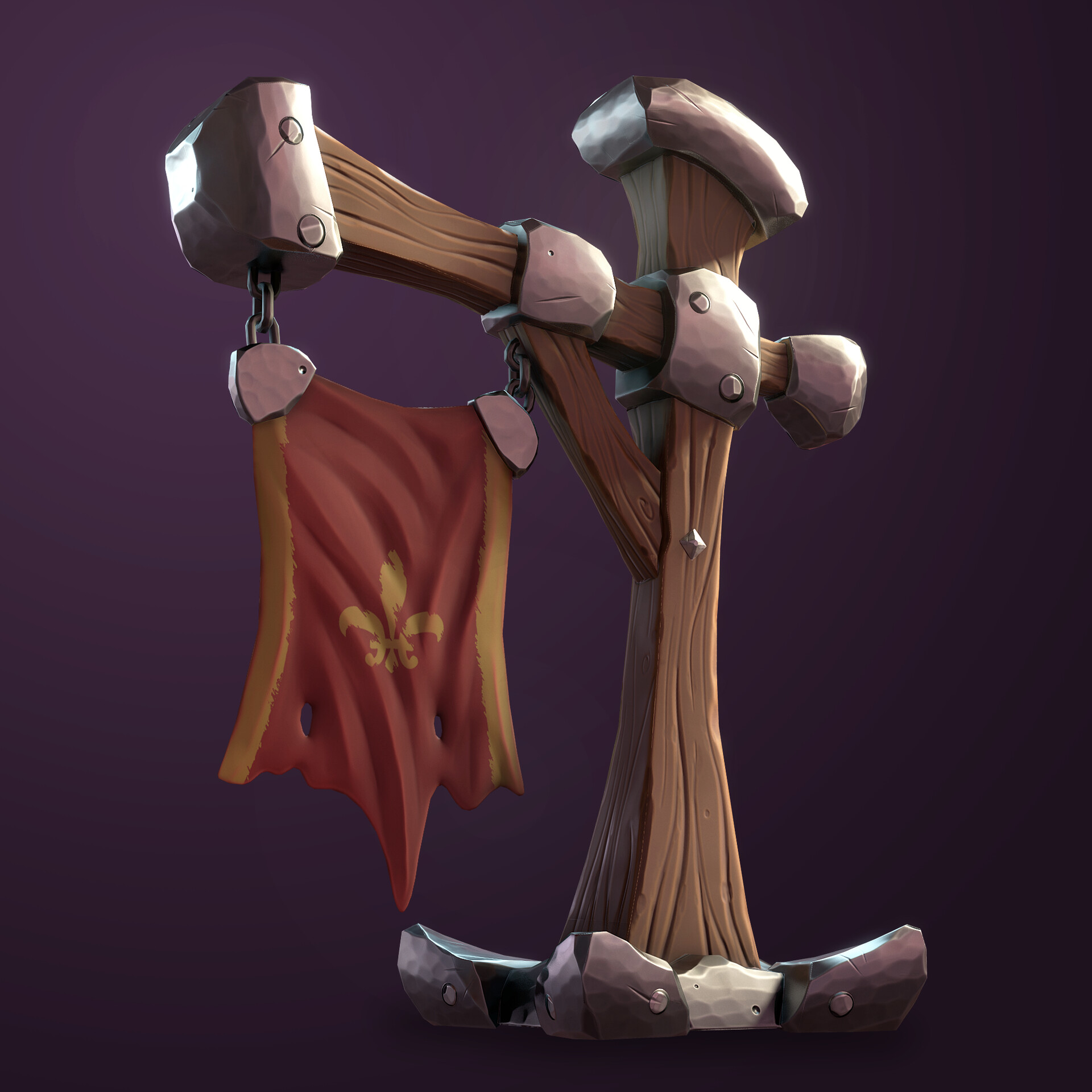 ArtStation - Stylized Banner