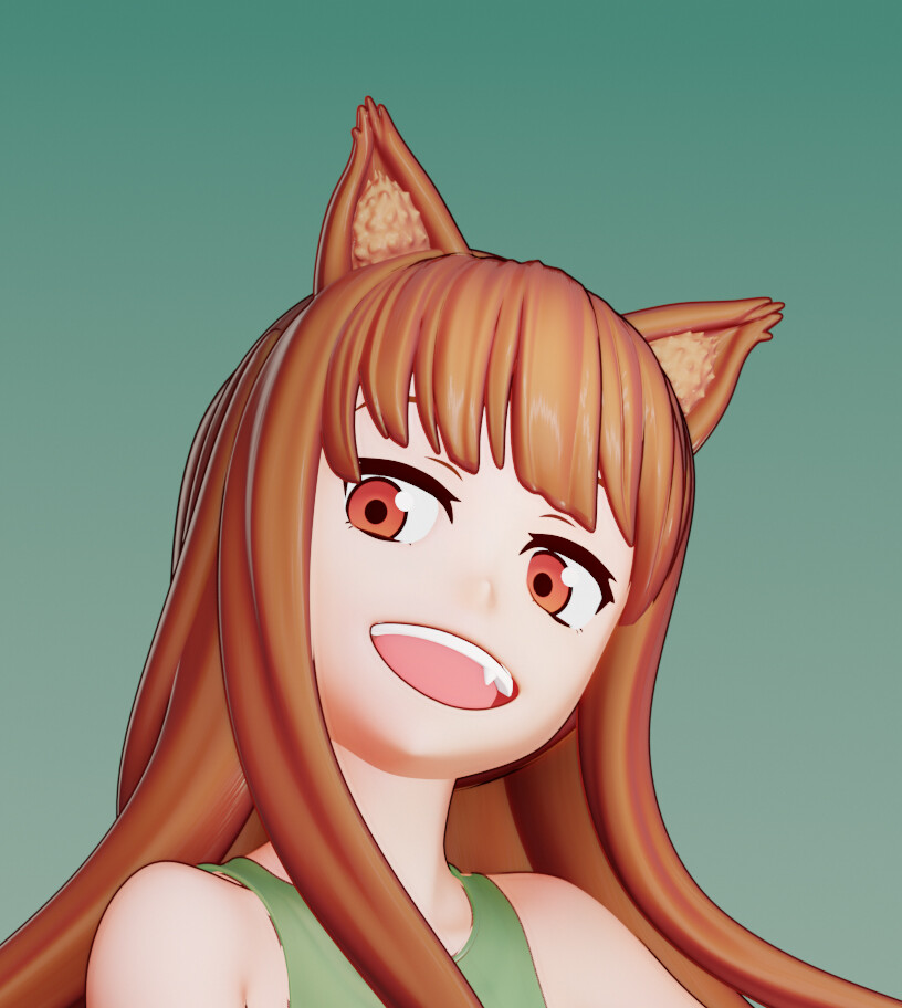 ArtStation - 赫萝 holo