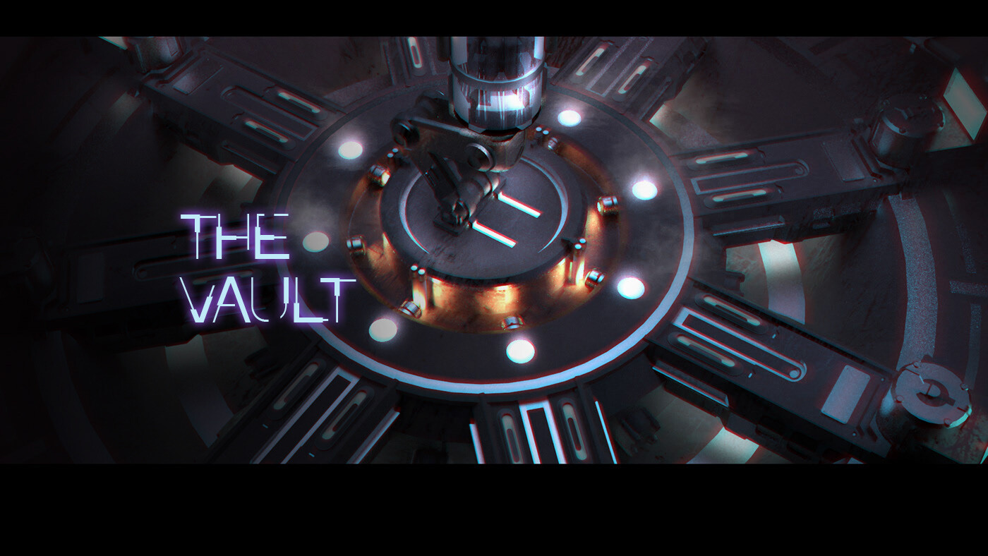 ArtStation - The Vault - sci-fi room experiment