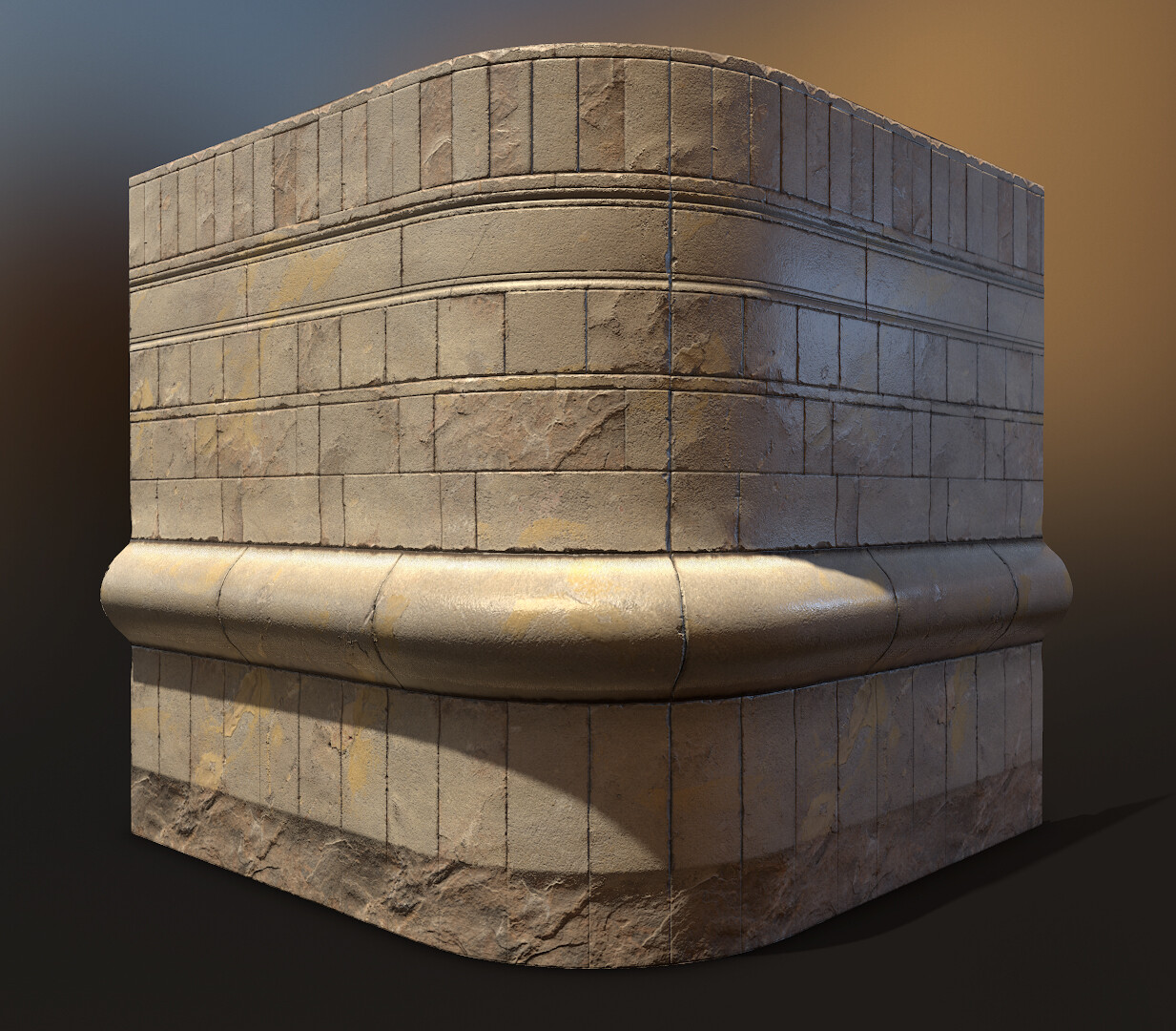 ArtStation - Stone Trim Sheet