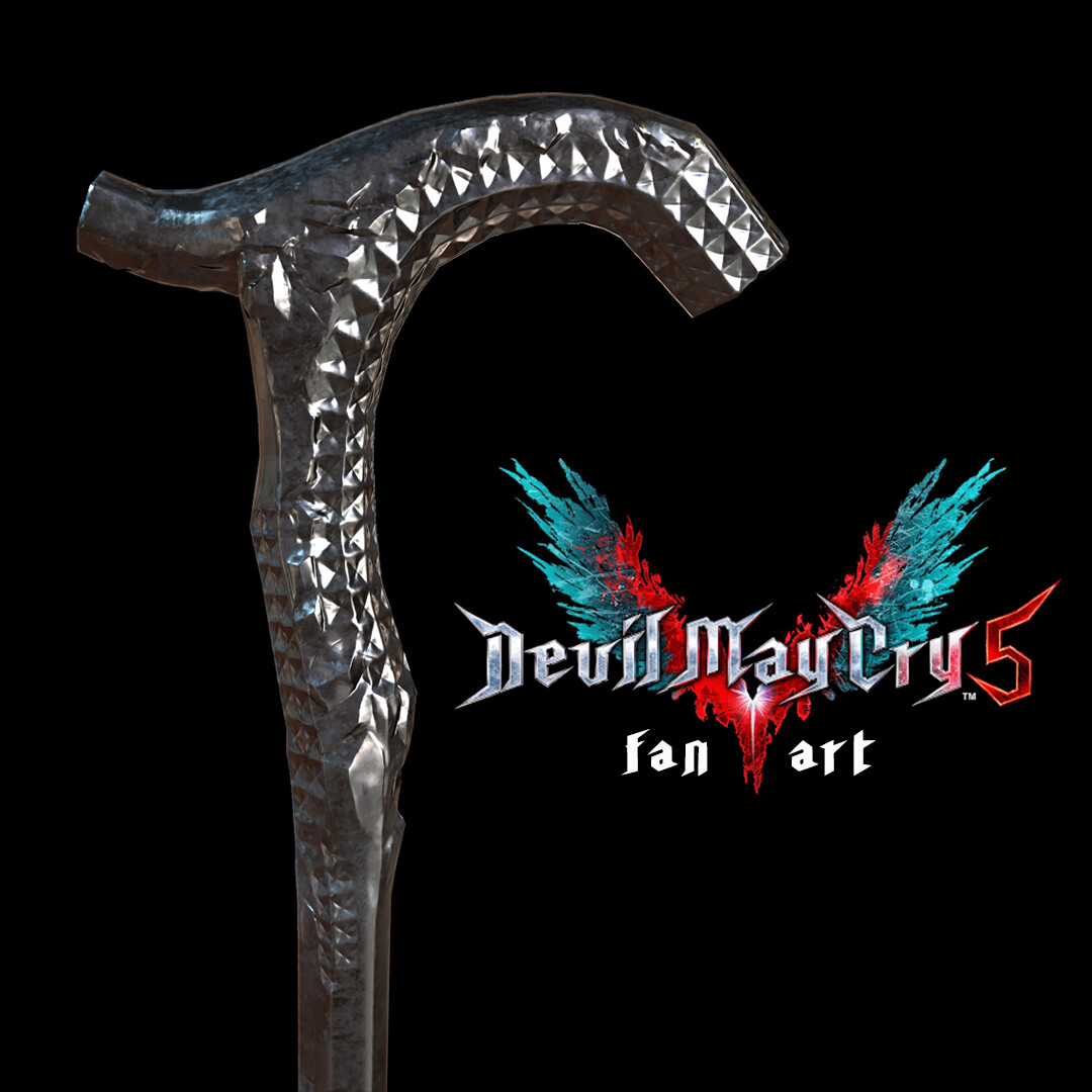 ArtStation - Devil May Cry 5 - V's Cane [Fan Art]