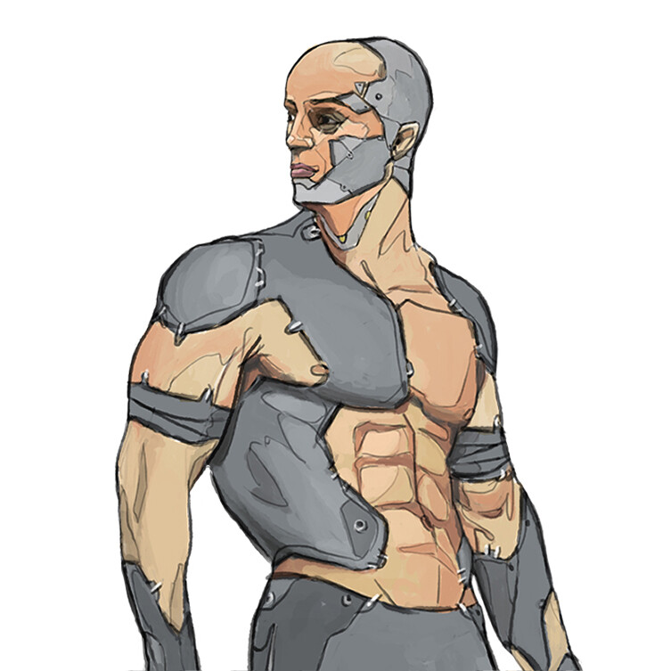 ArtStation - Bionic Soldier