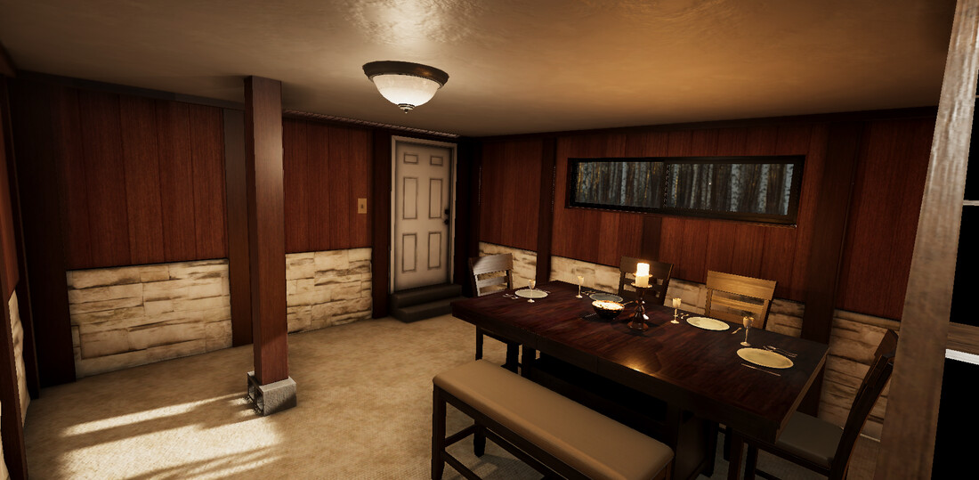 ArtStation - Dining Room Environment