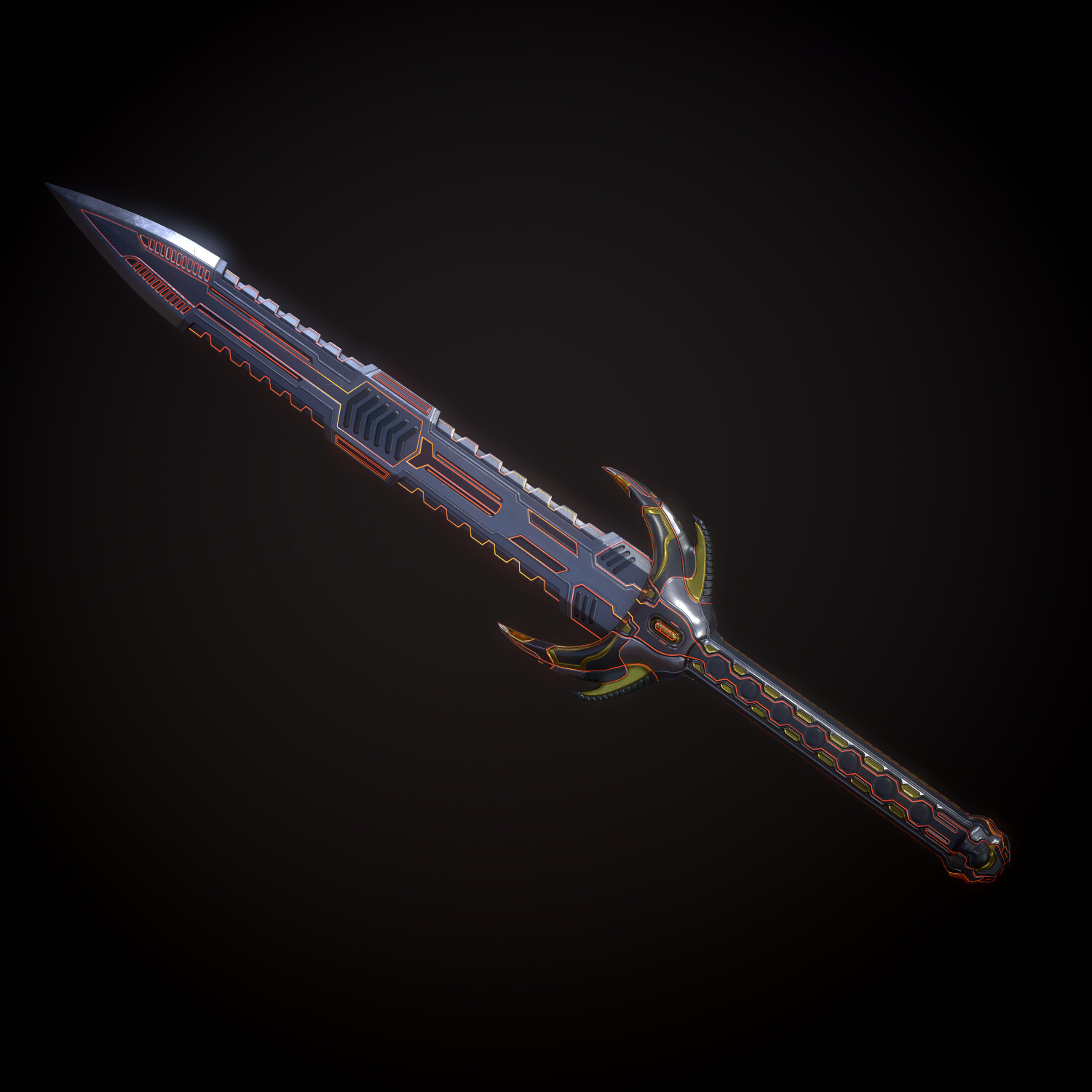 ArtStation - Sci-fi Sword