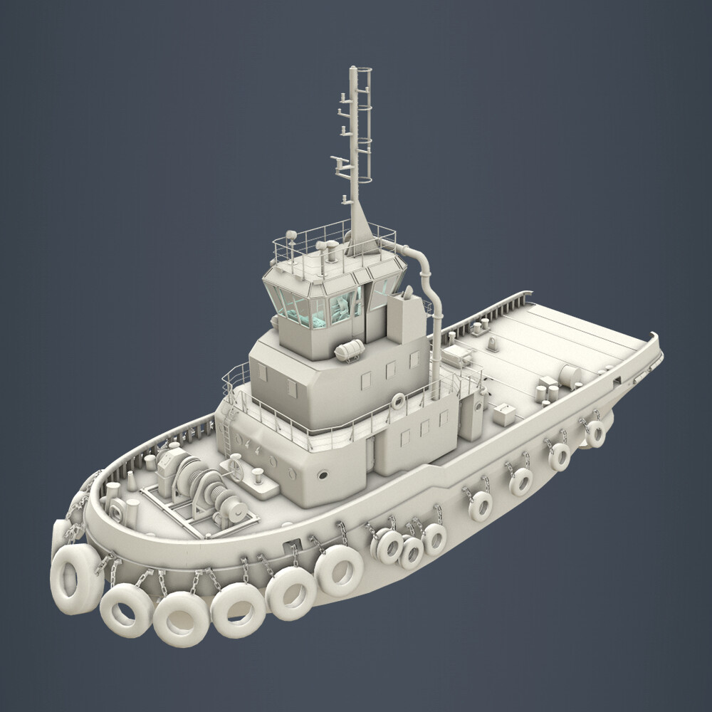 ArtStation - Tugboat