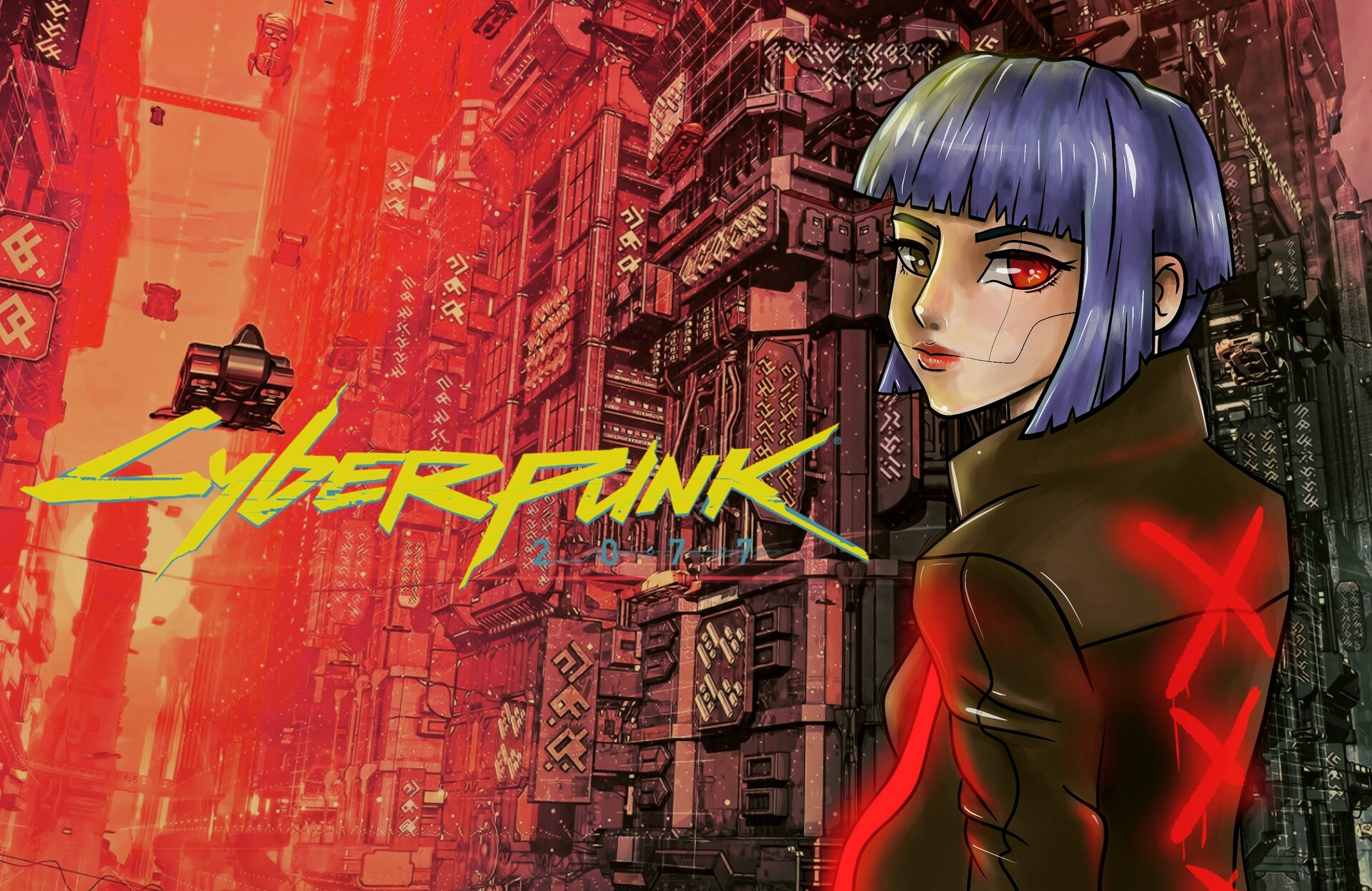 ArtStation - Fant art of Cyberpunk 2077