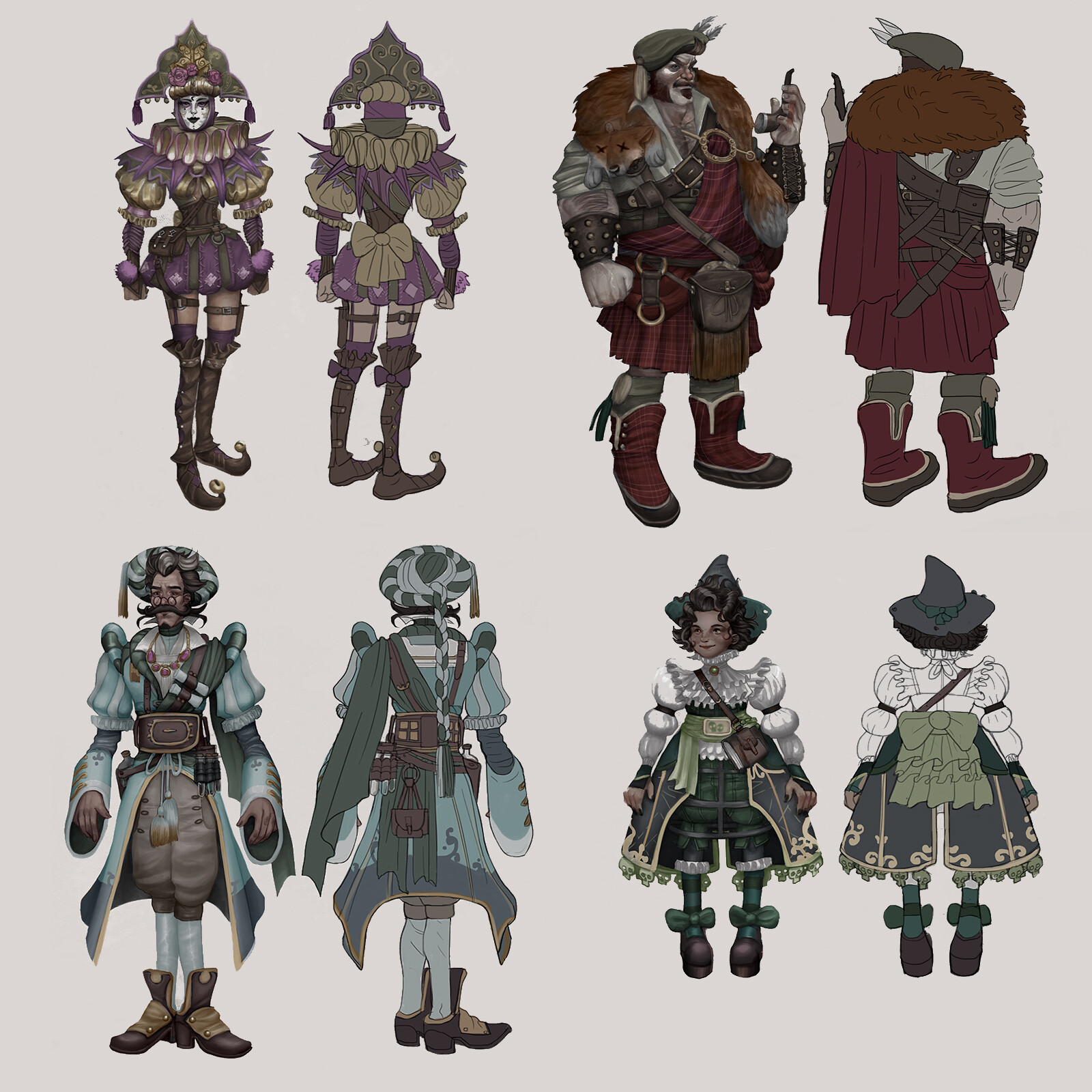 ArtStation - Stylised RPG Characters