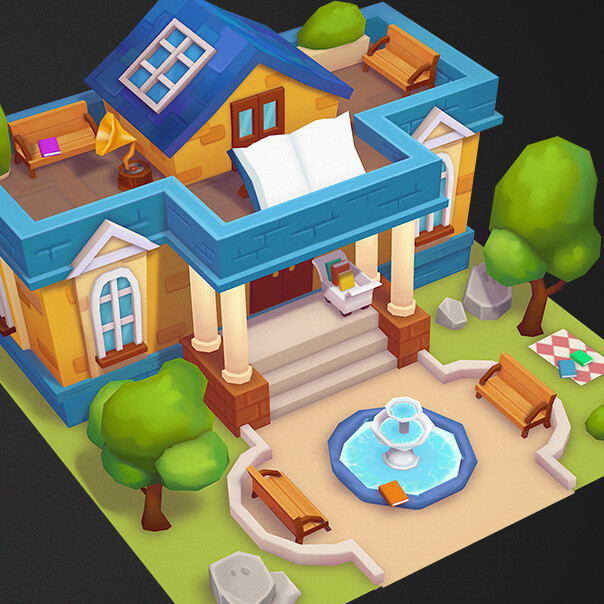 ArtStation - Ranch Dale - Library