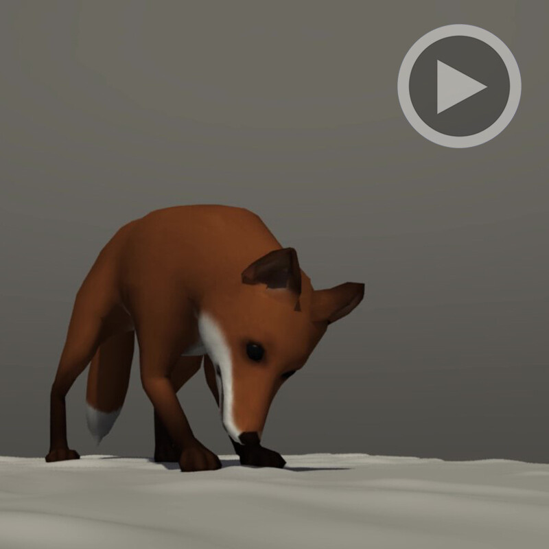 ArtStation - Fox animation