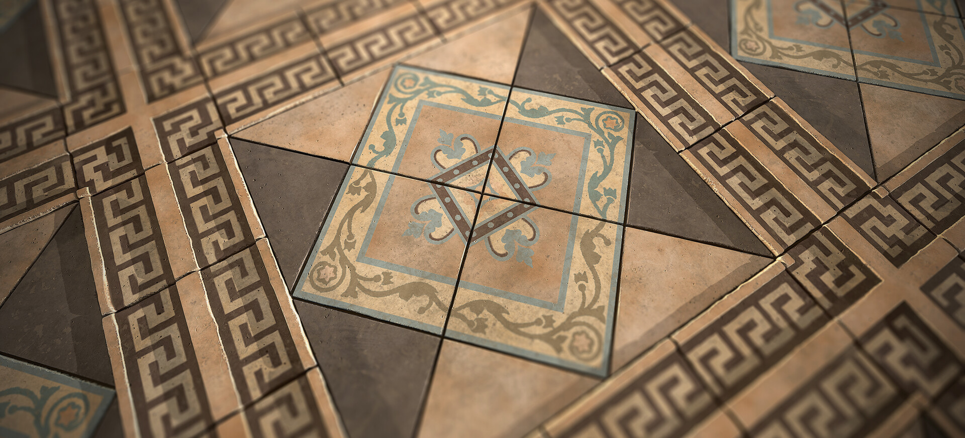 ArtStation - Ornate Tile
