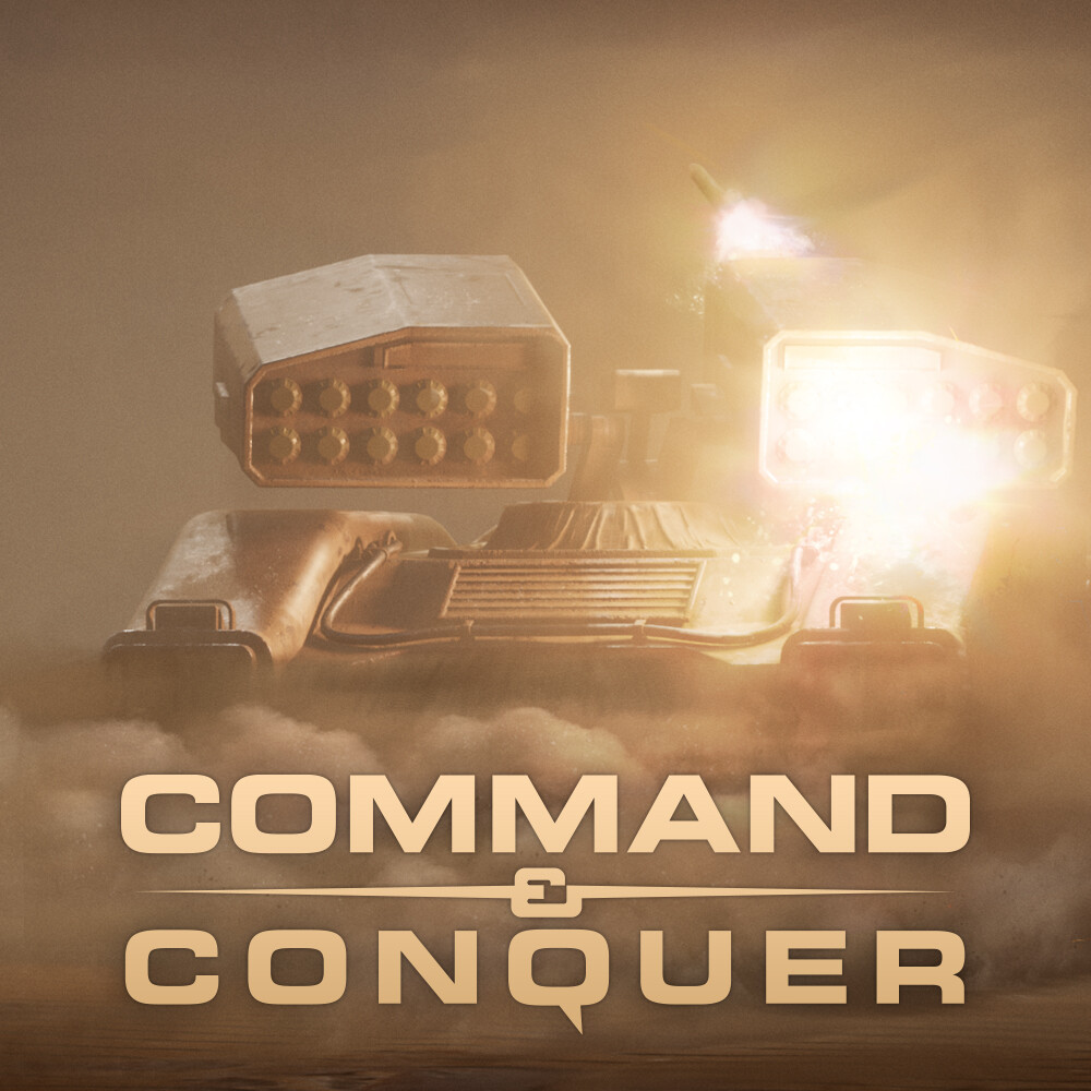 ArtStation - GDI Hover MLRS Shots