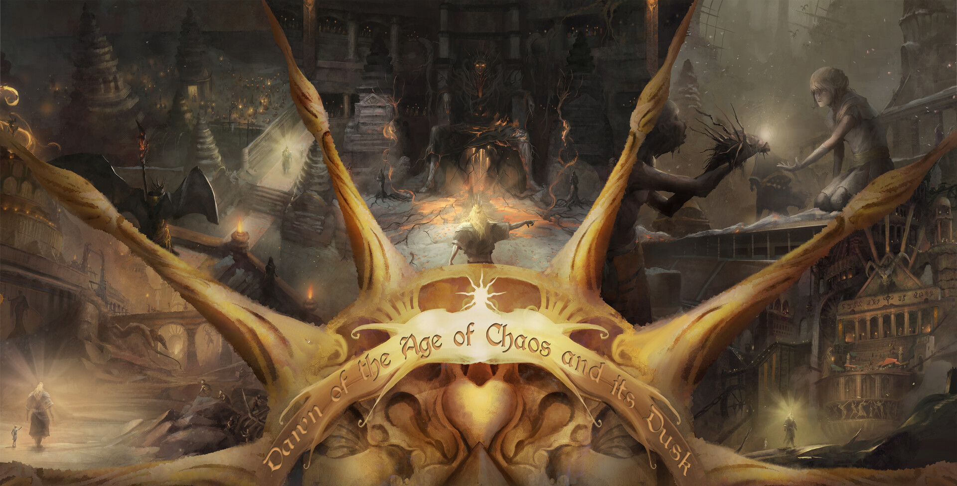 ArtStation - Dawn of the Age of Chaos and its Dusk