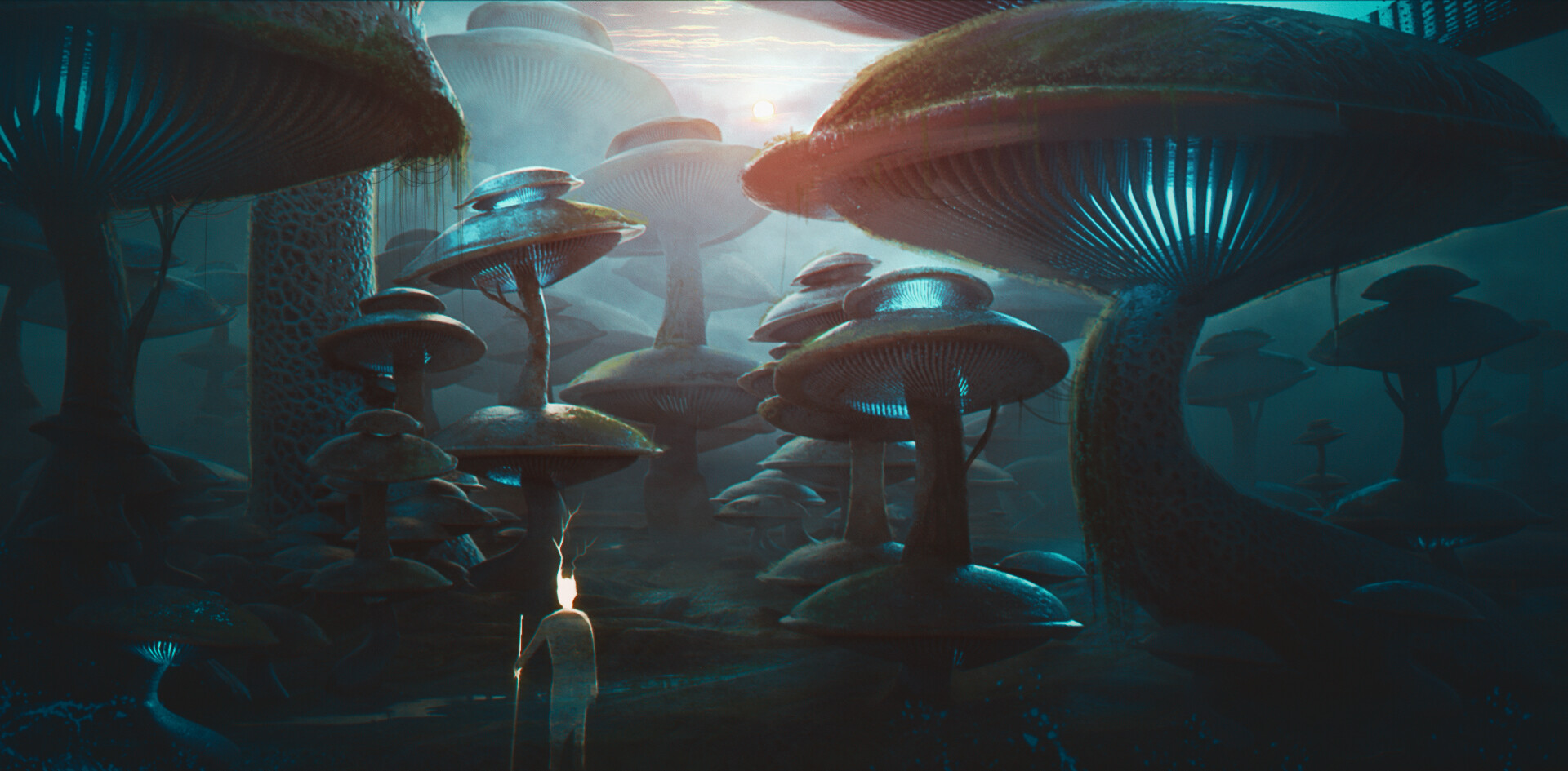 ArtStation - mushroom forest