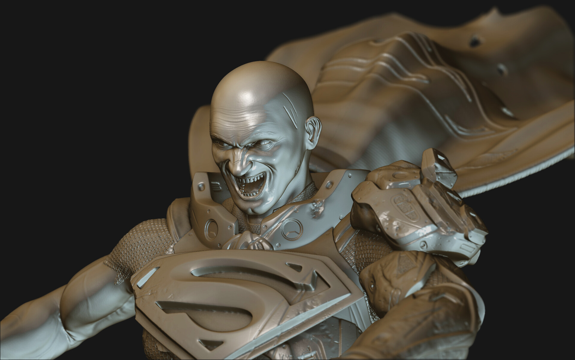 ArtStation - Lex Luthor Figure
