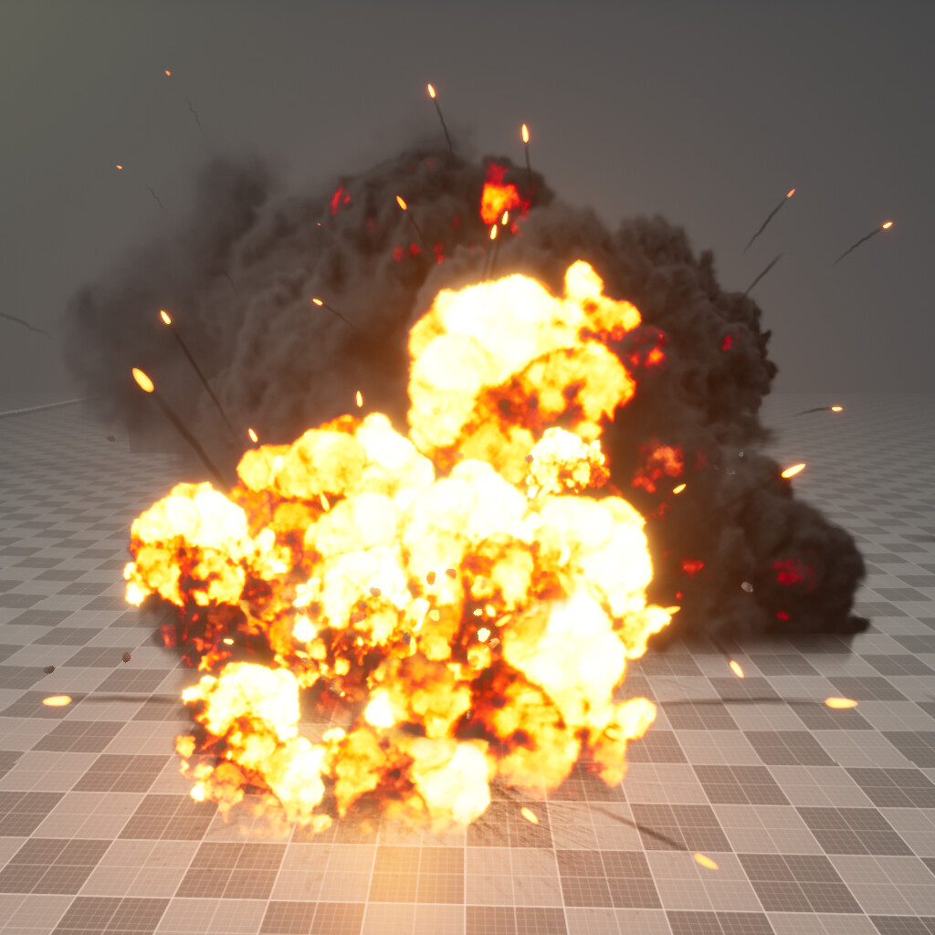 ArtStation - Explosion UE4