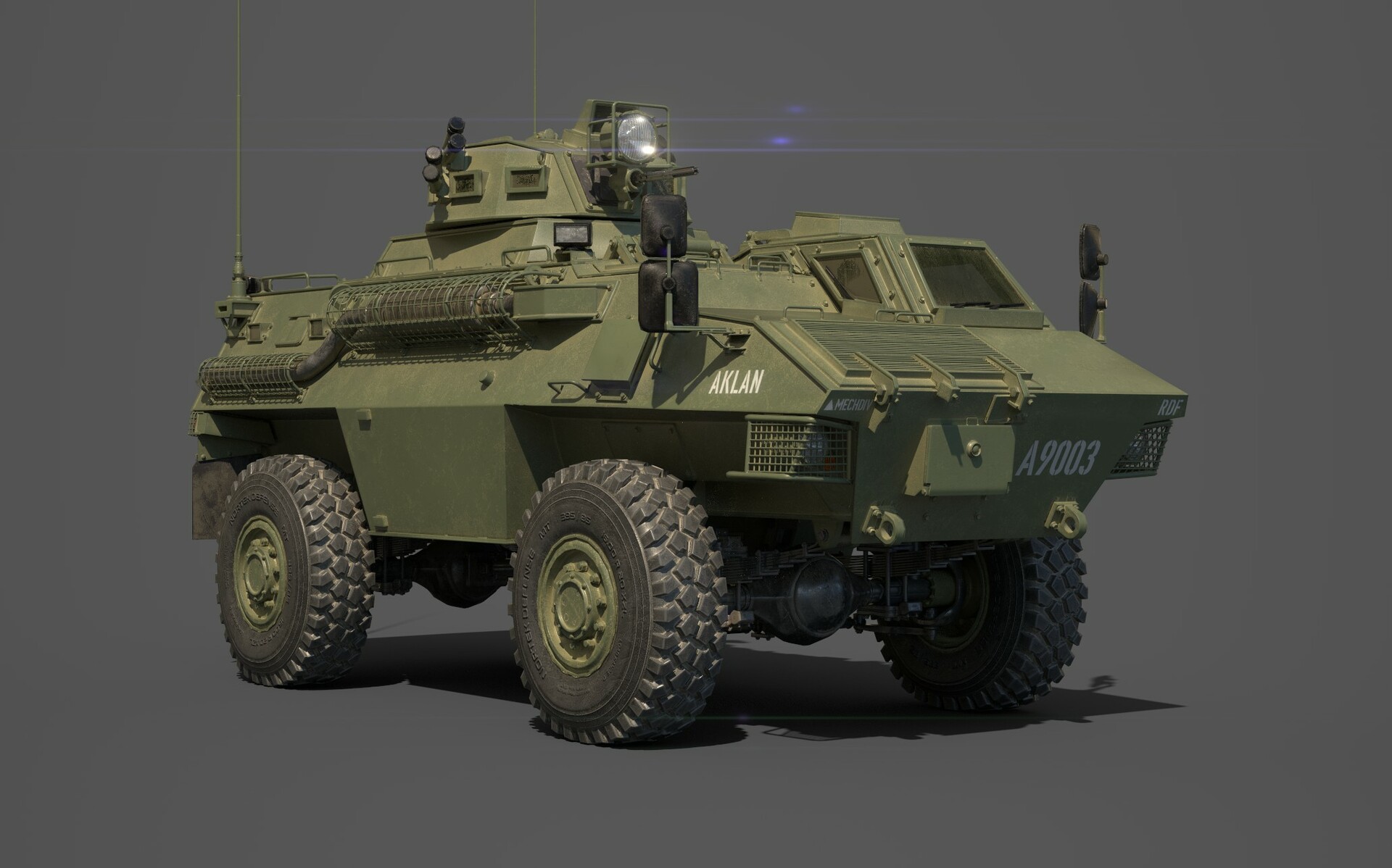 Oliver Apin - GKN Sankey Simba Armored Personnel Carrier