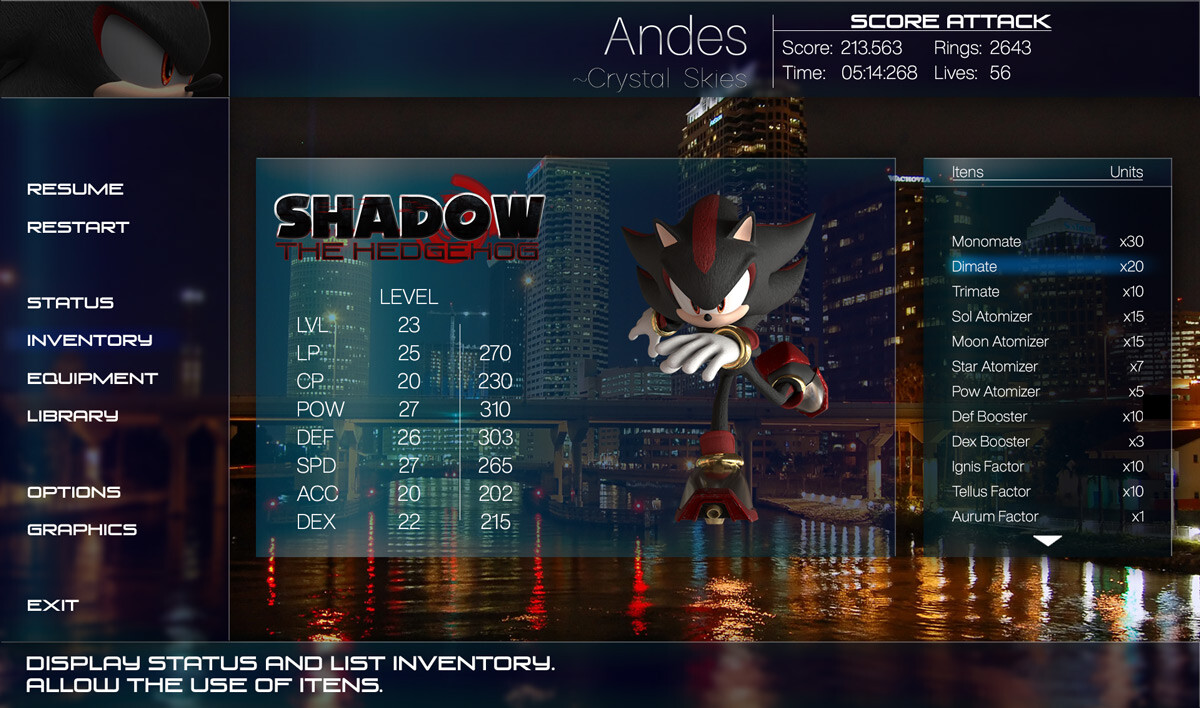 ArtStation - Advanced Game Menus