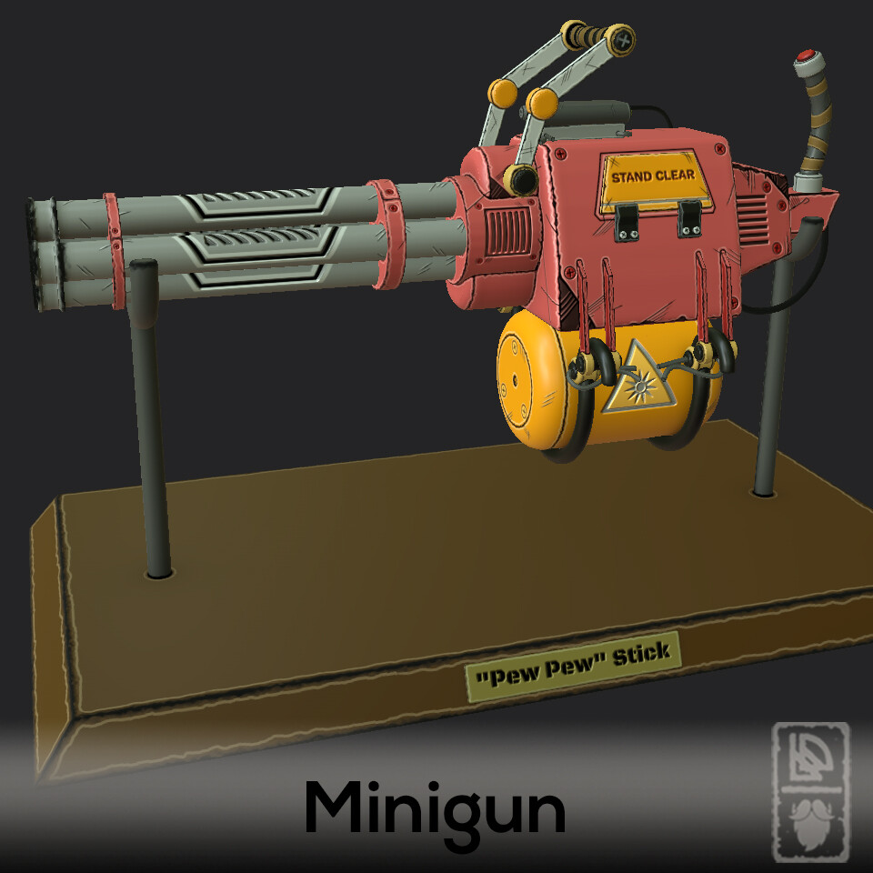 ArtStation - Minigun