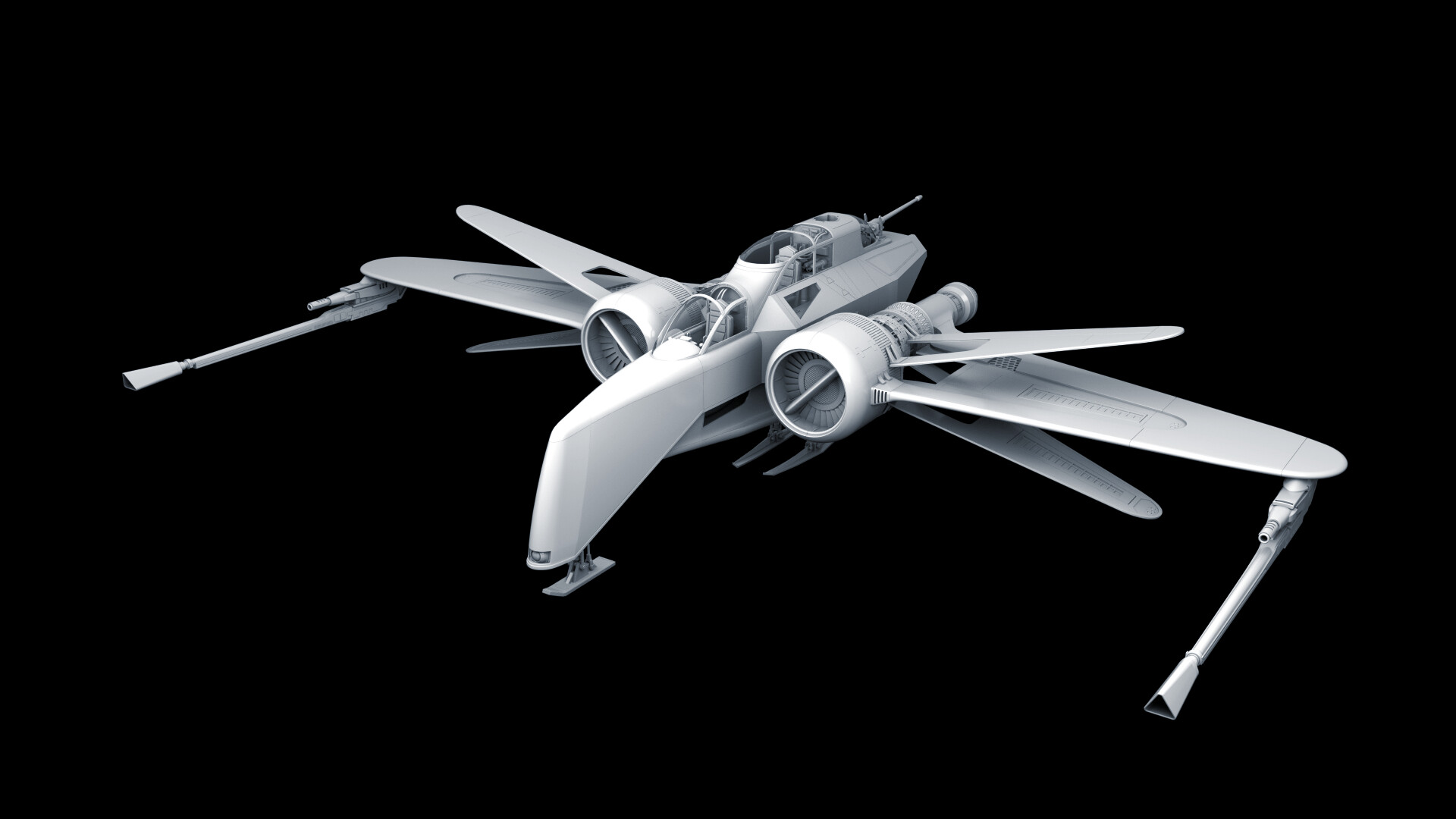 ArtStation - ARC-170 starfighter
