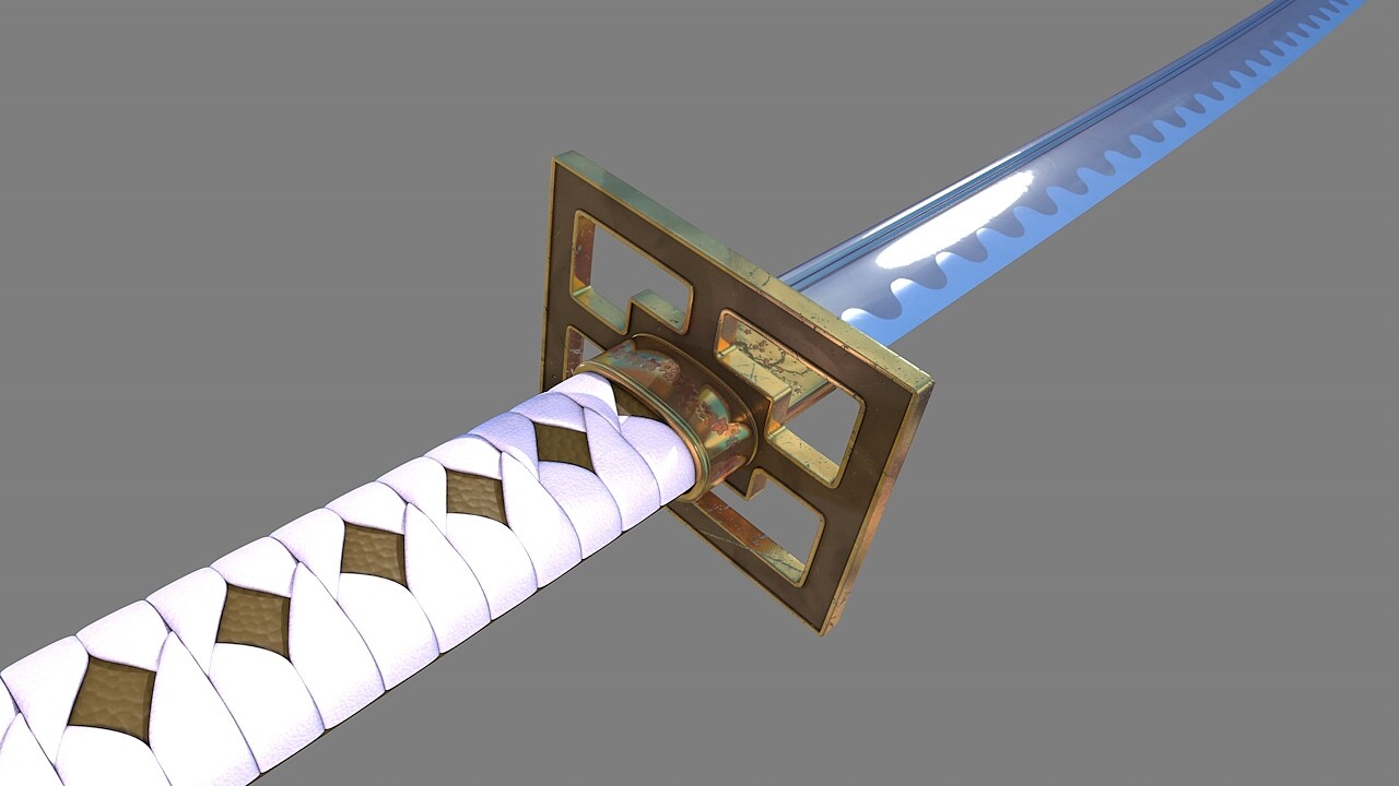 ArtStation - Byakuya's Sword fan art