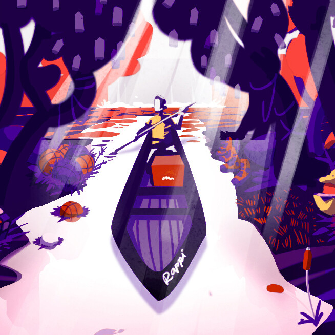 ArtStation - Rappi - art for ad video