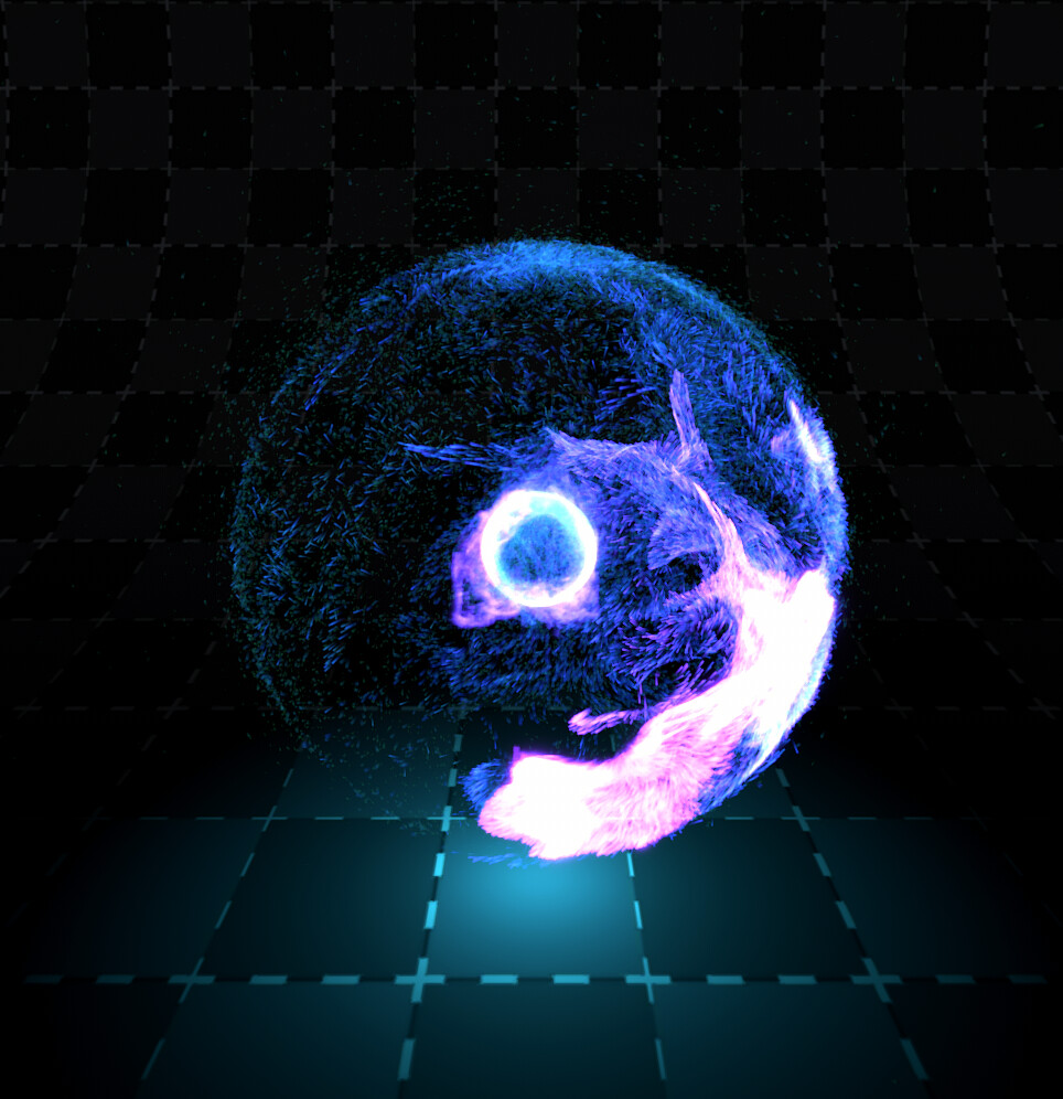 Ethan Menebroker - VFX Unstable Magic Orb - Practice