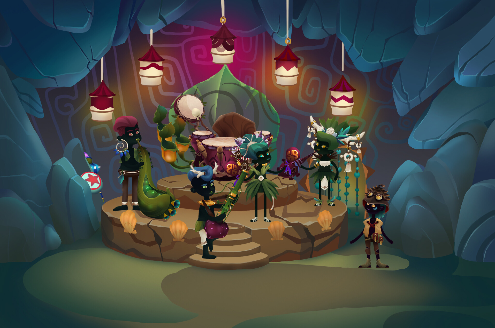 ArtStation - Game scene