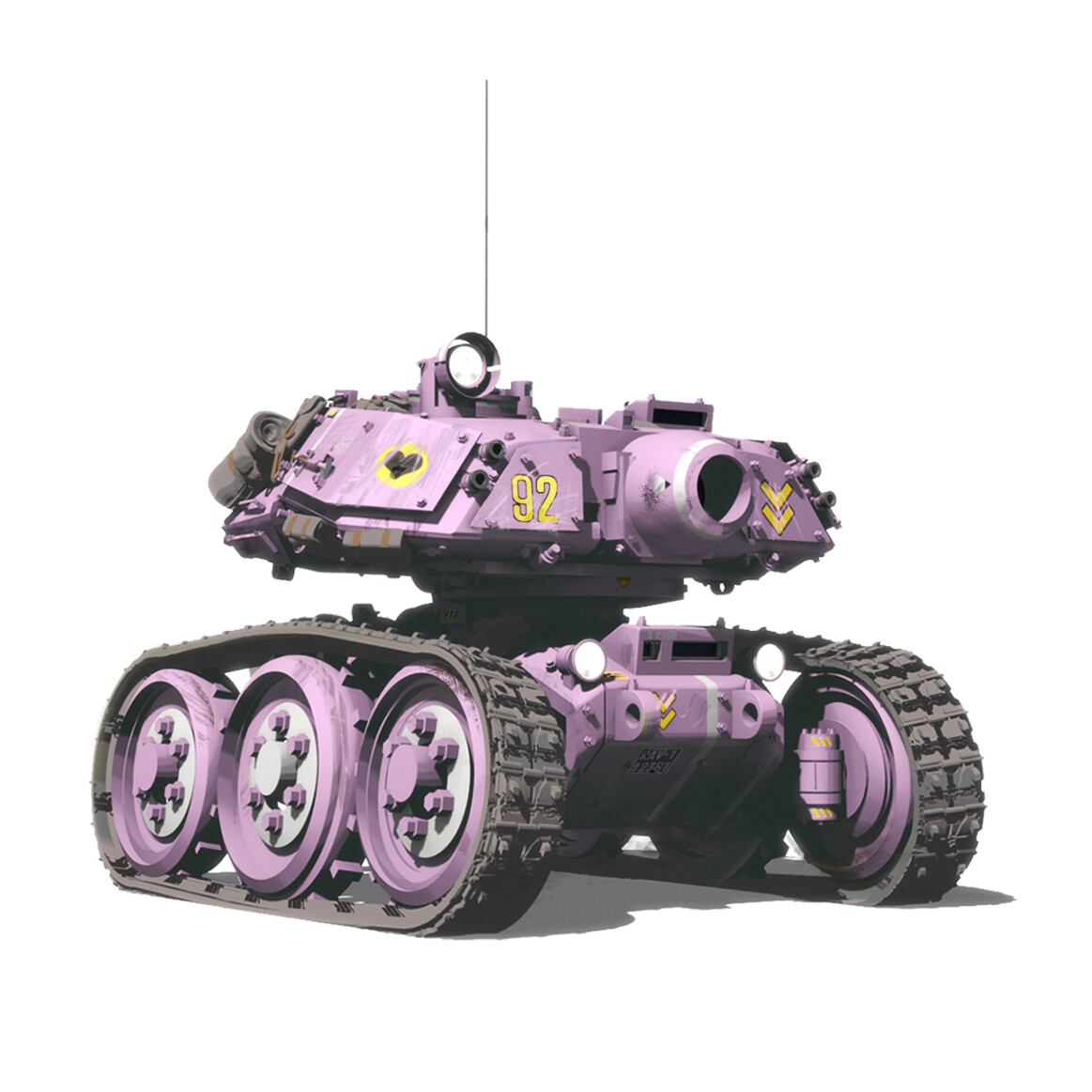 ArtStation - Chibi Tank