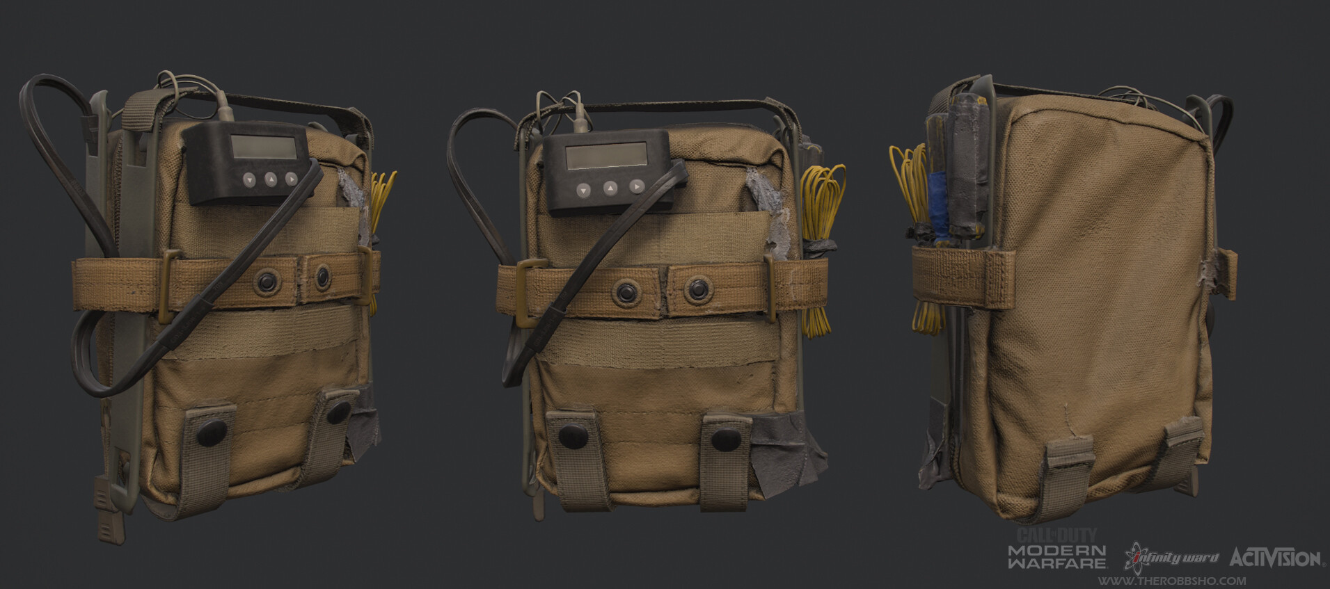 ArtStation - COD Modern Warfare pouches