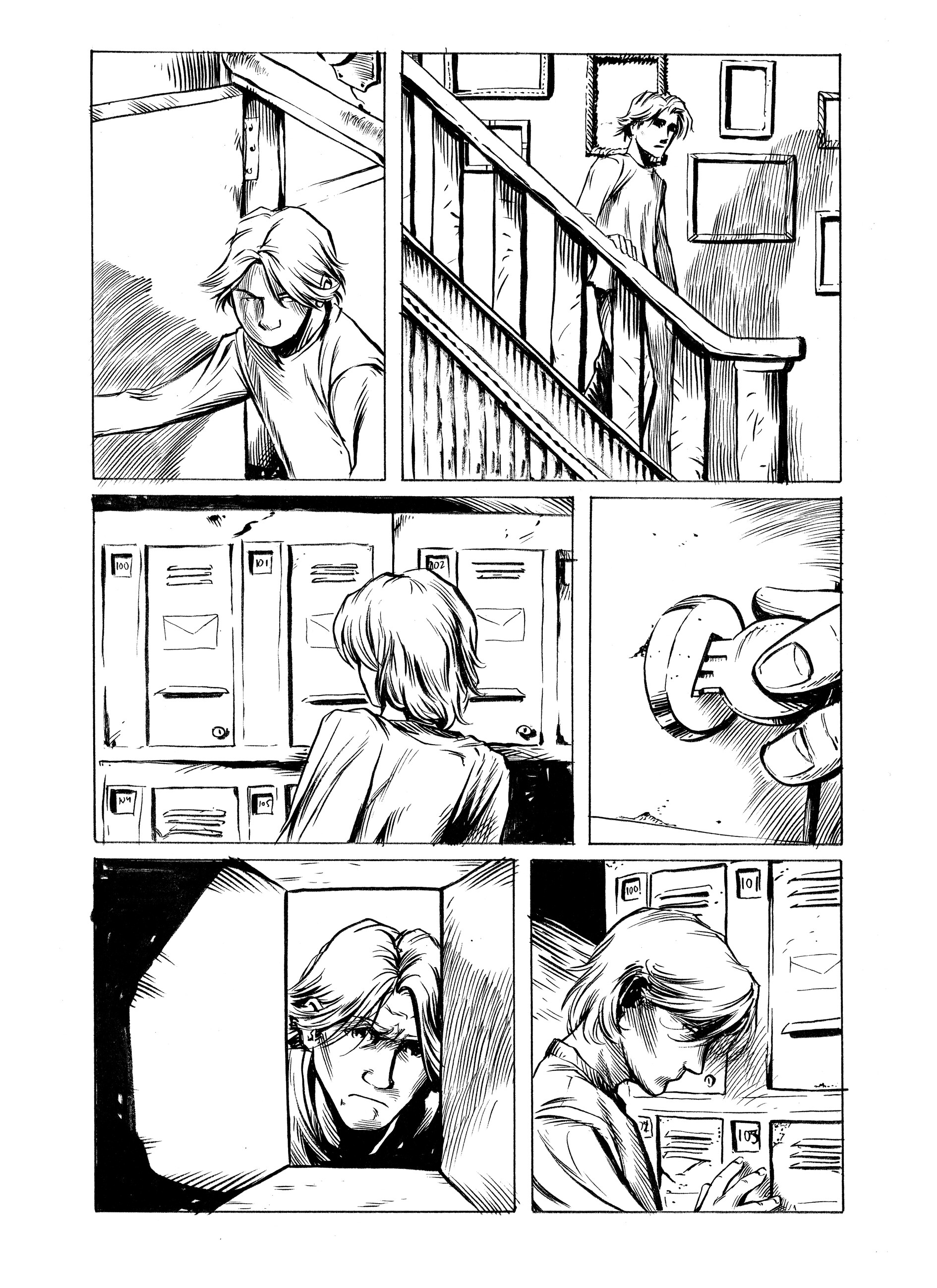 ArtStation - "Warped" Sample Pages