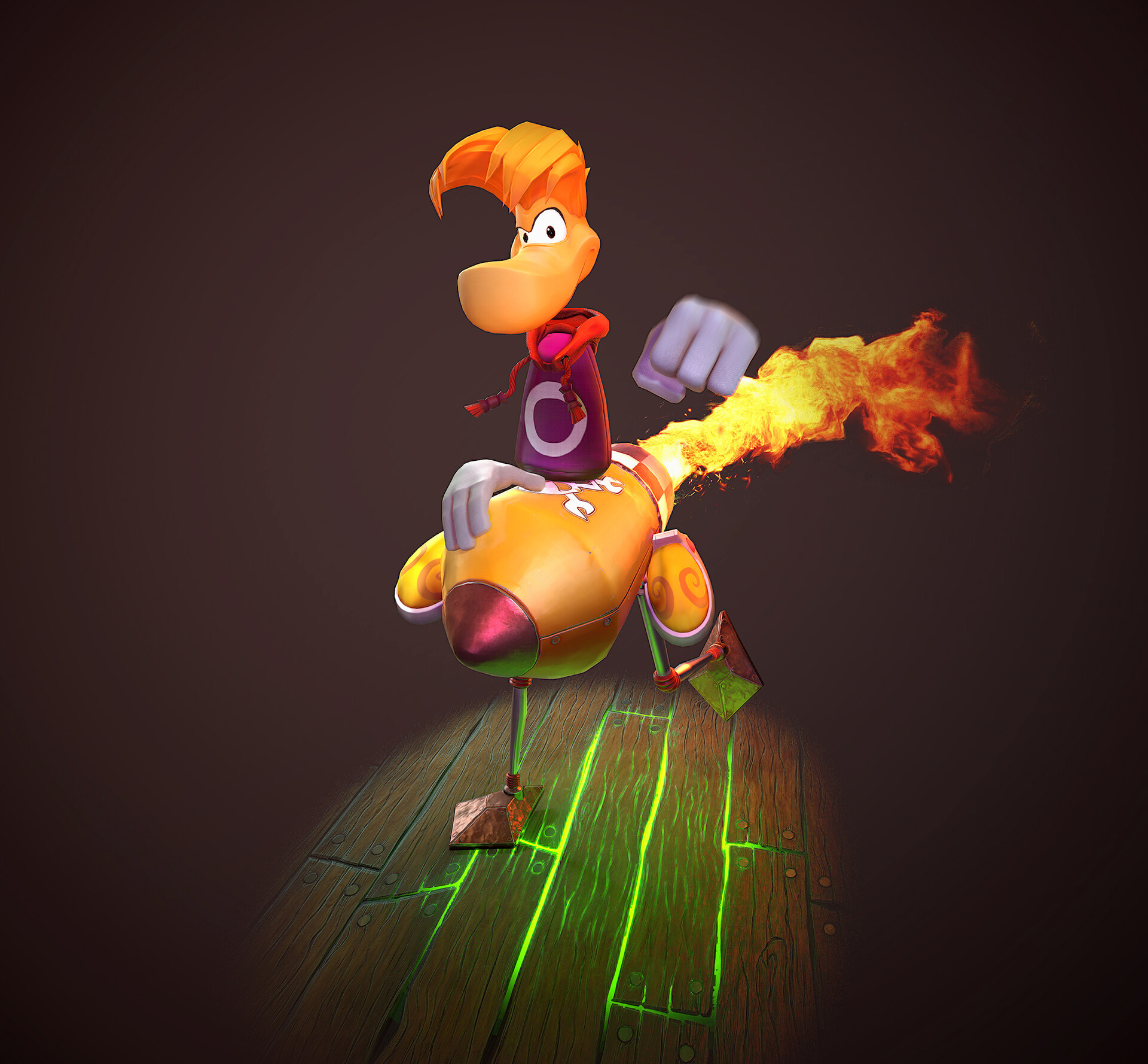 ArtStation - Rayman (game-ready)