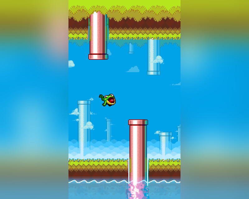 ArtStation - Flappy Froggy - Pixel Art Assets