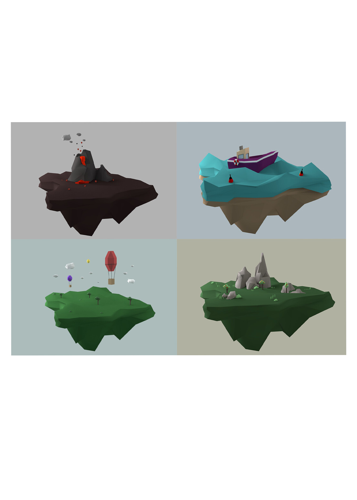 ArtStation - ELEMENT ISLANDS