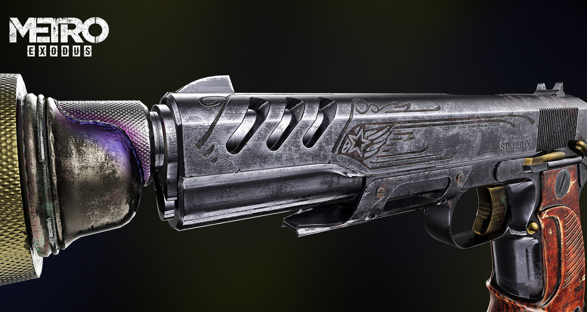ArtStation - Fan art - Metro exodus (weapon)