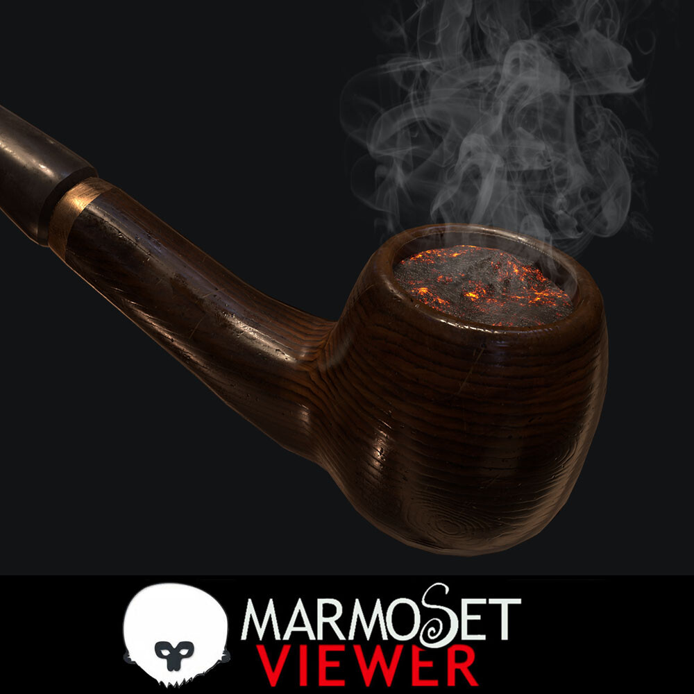 ArtStation - Smoking pipe