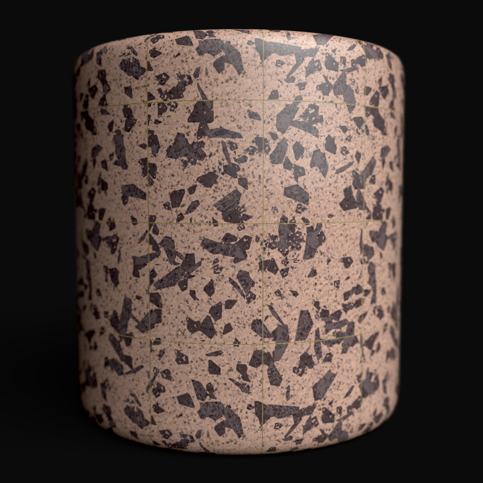 ArtStation - Terrazzo Material Study