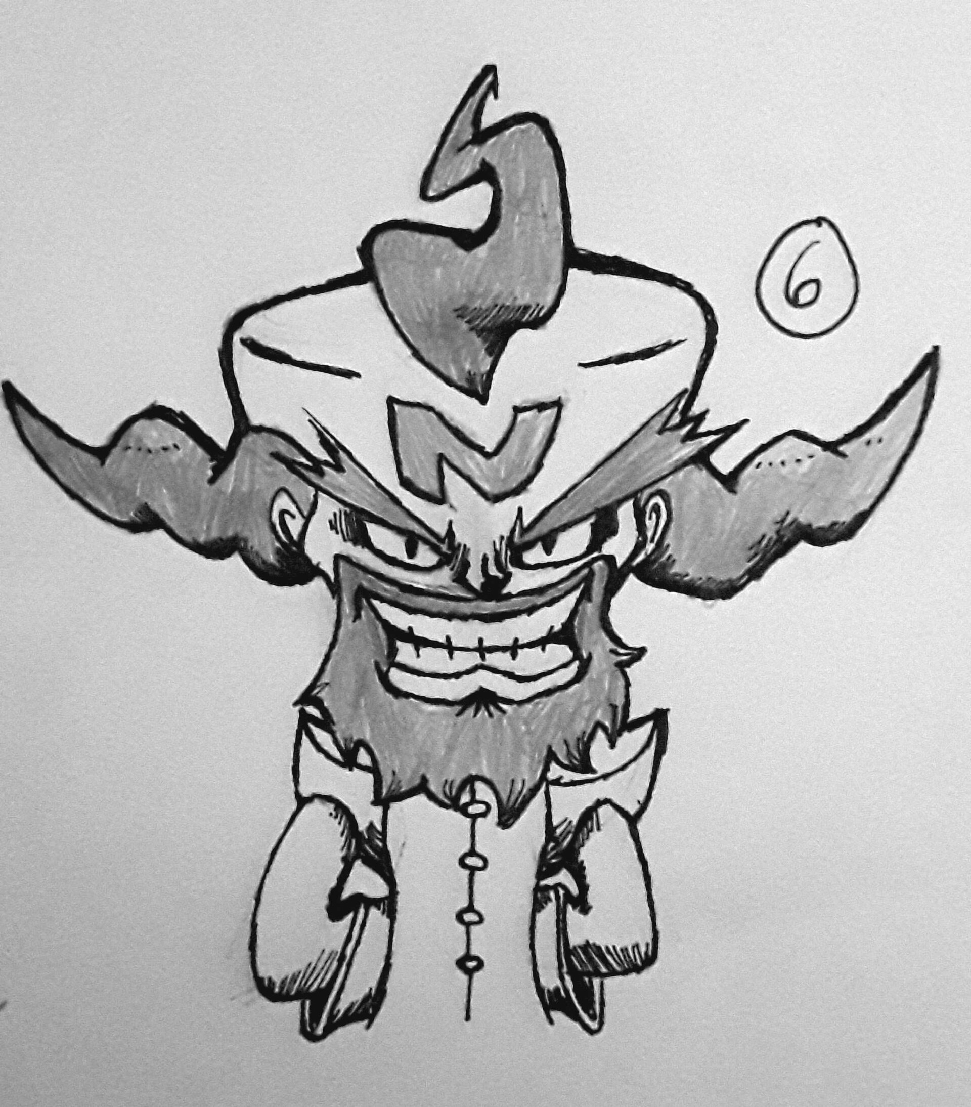ArtStation - Dr. Neo Cortex sketch